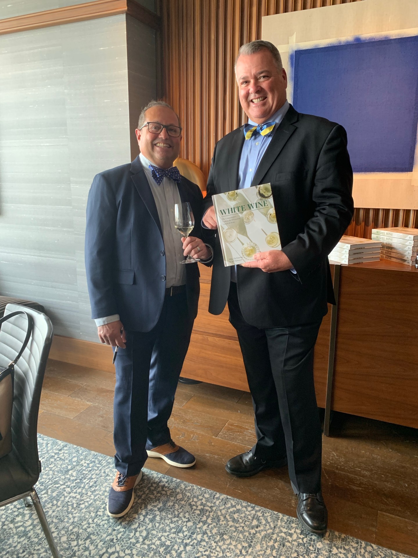 White Wine by Jeff Jensen and Mike DeSimone launch in New York • WineDivaa