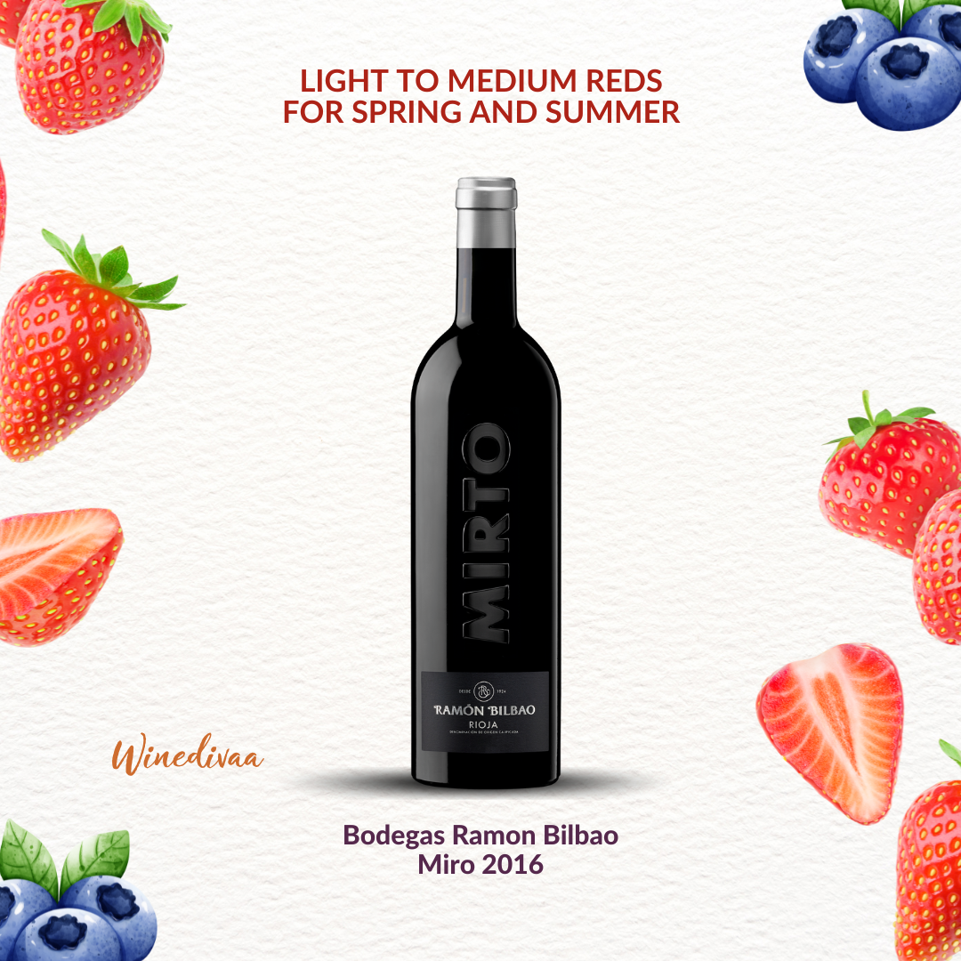 Light to Medium Red Wines for Spring and Summer • WineDivaa